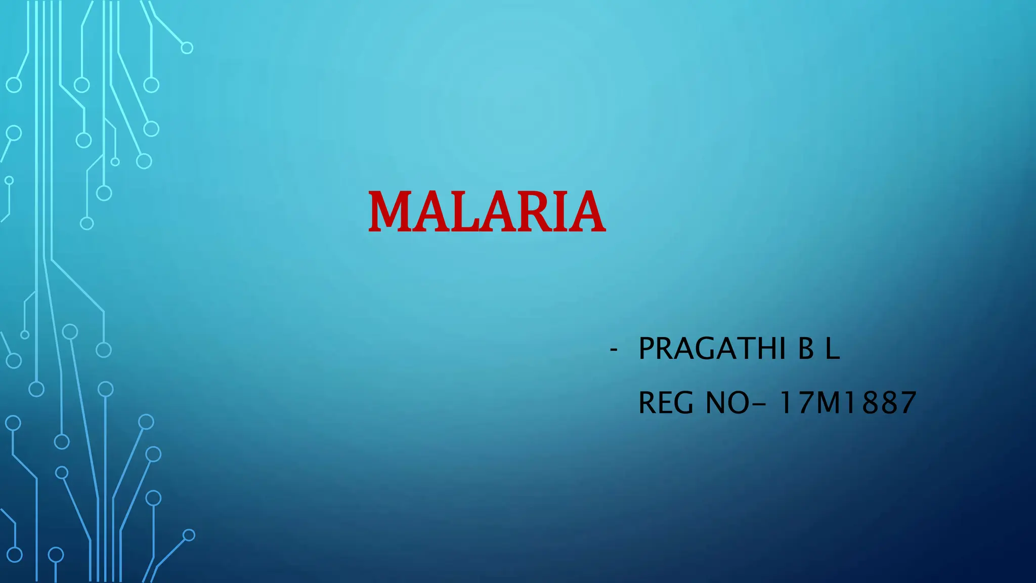 Malaria intro.pptx malaria introduction ppt | PPT