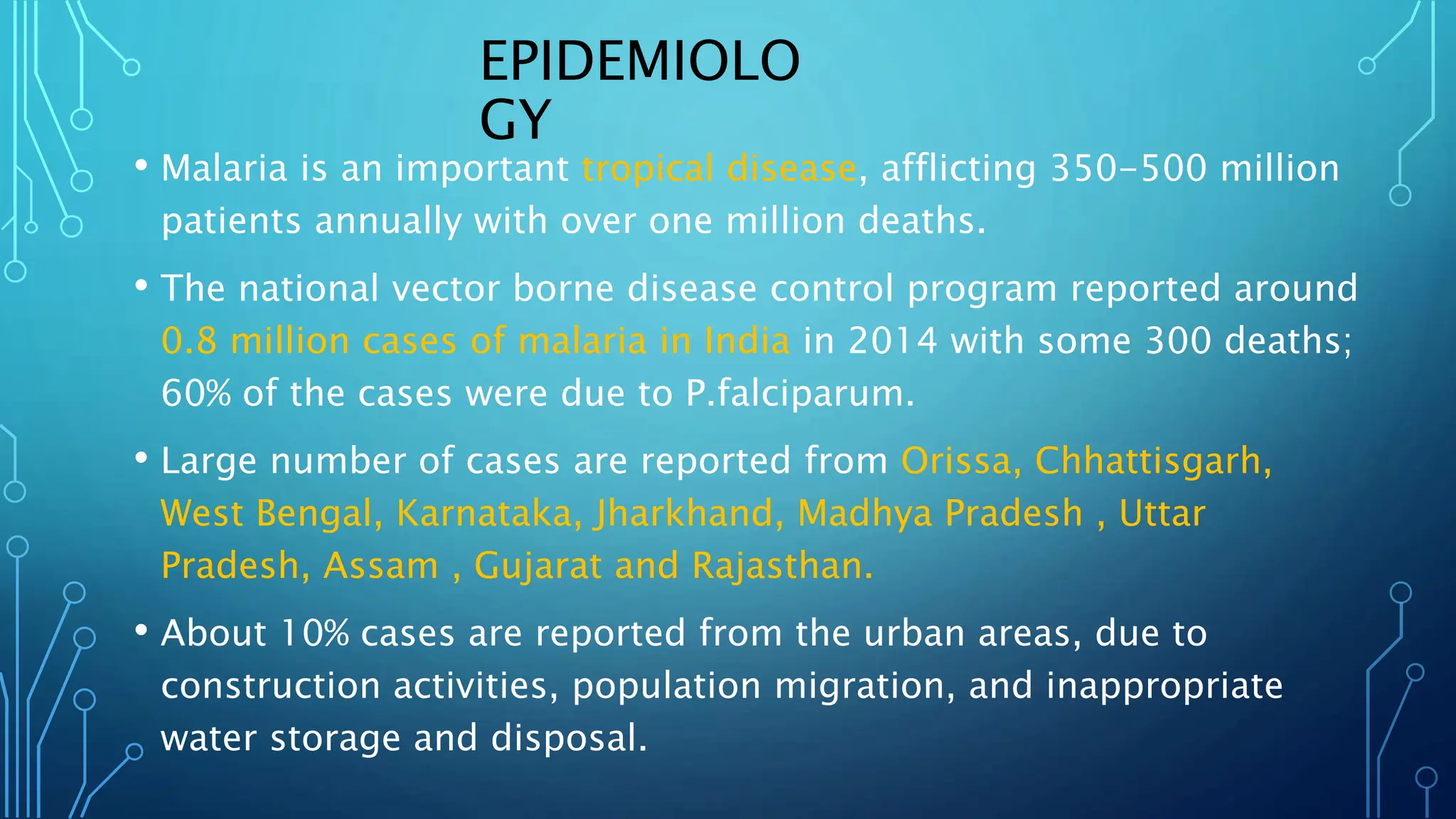 Malaria intro.pptx malaria introduction ppt | PPT