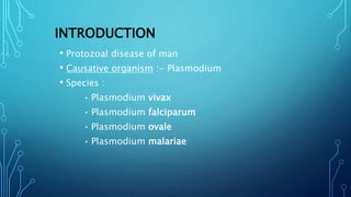 Malaria intro.pptx malaria introduction ppt | PPT