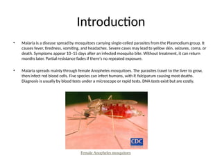 Malaria investigatory project for class 12 (Pon vidyashram group of ...