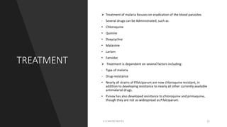 Malaria Medical Microbiology K R.pptx