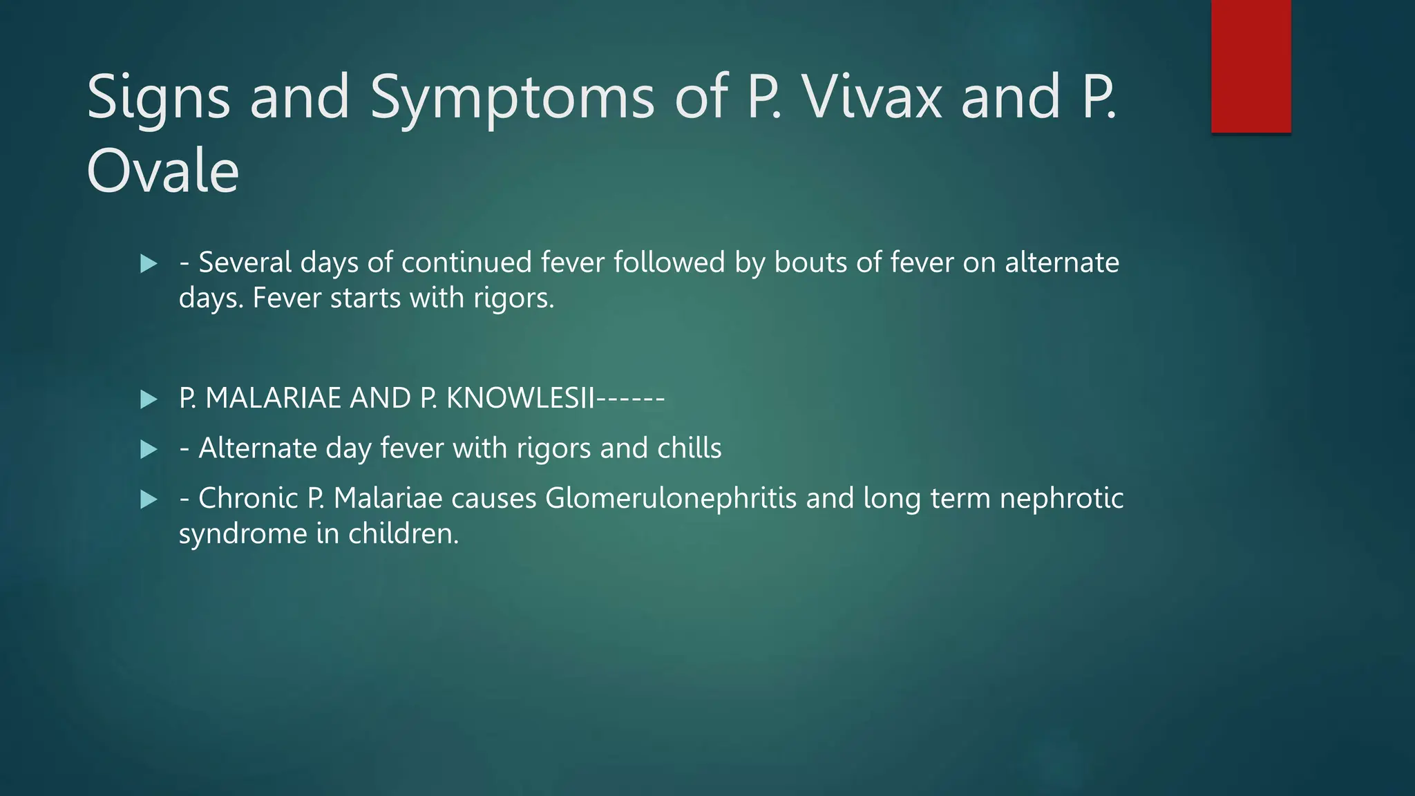 'MALARIAL FEVER'.pptx by Dr. Humna Uzair | PPTX