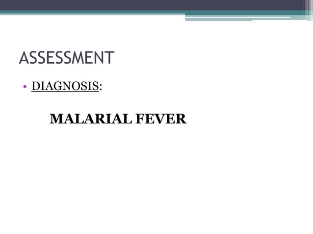 Malarial fever 1 | PPTX | Blood Disorders | Diseases and Conditions