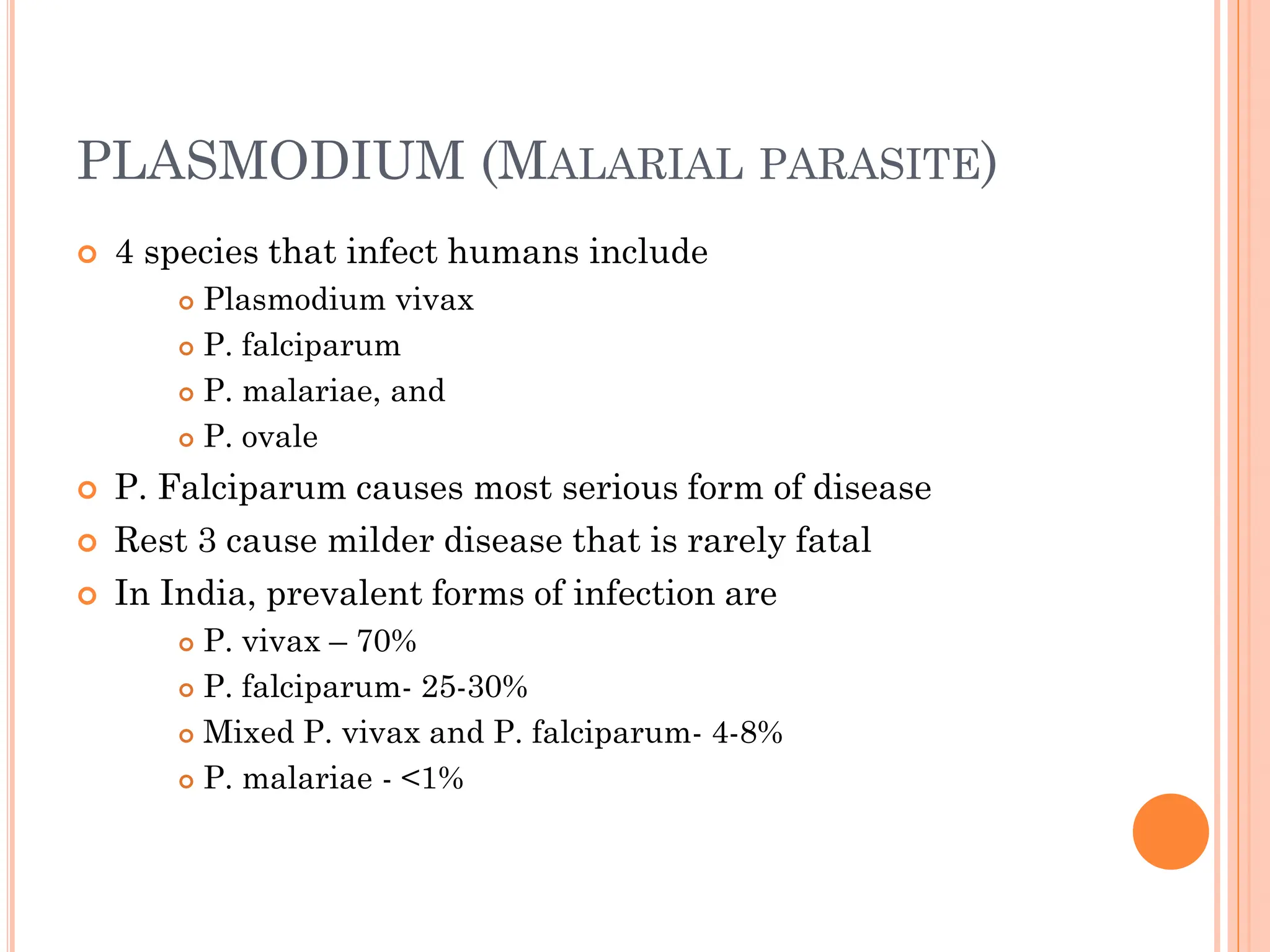 Malarial parasite major focus on hemoparasites which are common.ppt.pdf