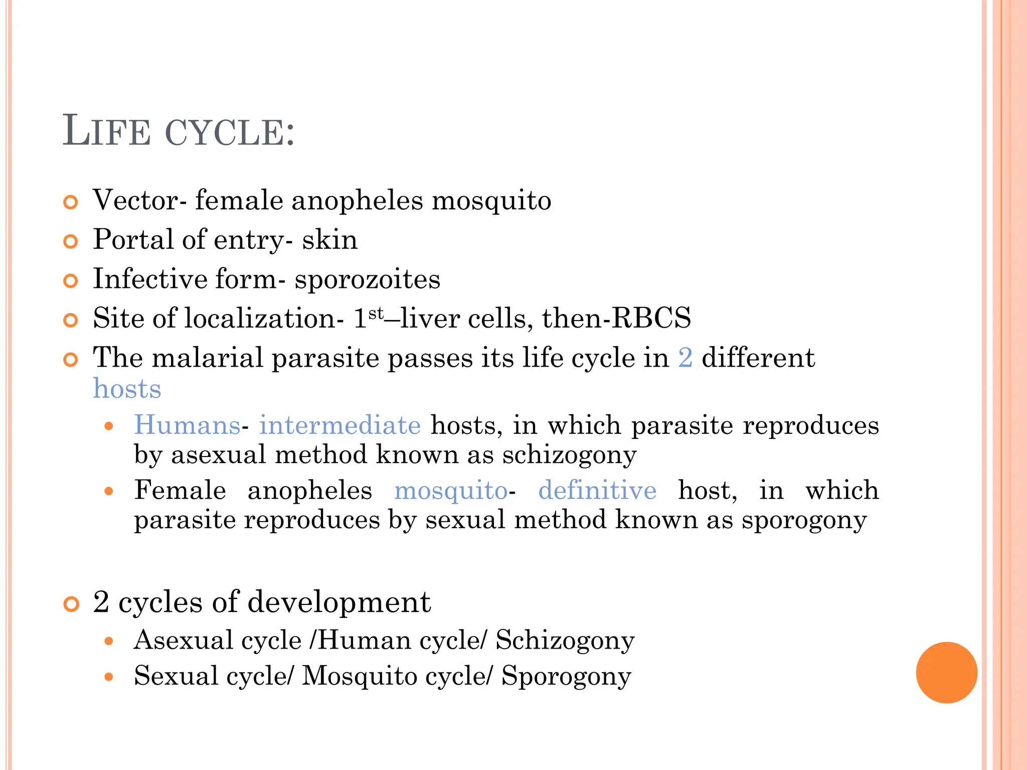 Malarial parasite major focus on hemoparasites which are common.ppt.pdf