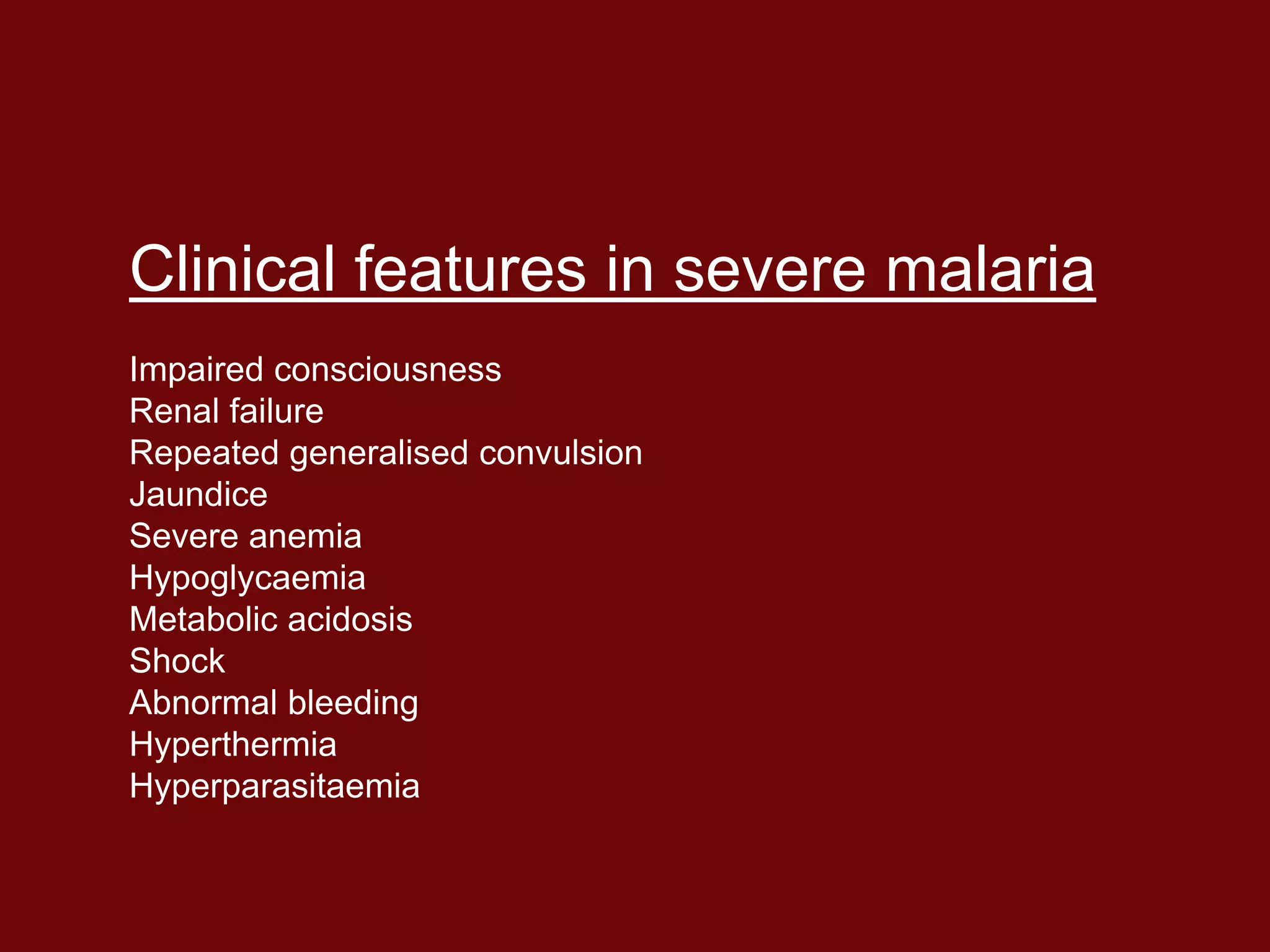 Malaria | PPT
