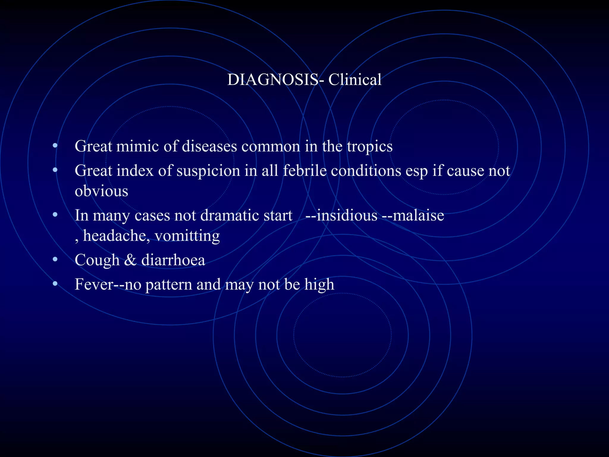 Malaria Original Diagnosis And Management In Adults | PPT
