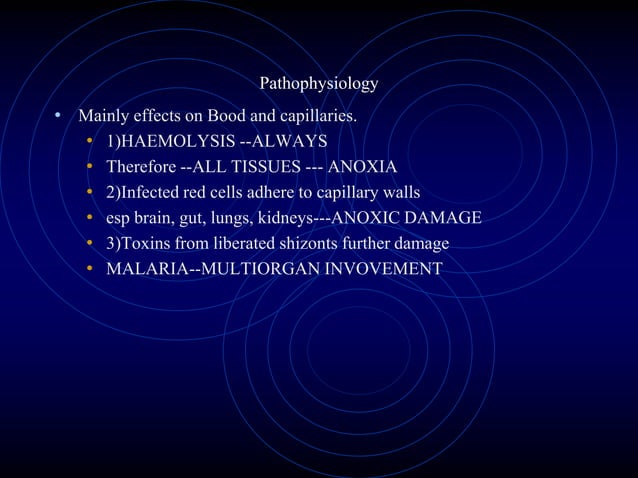 Malaria Original Diagnosis And Management In Adults | PPT