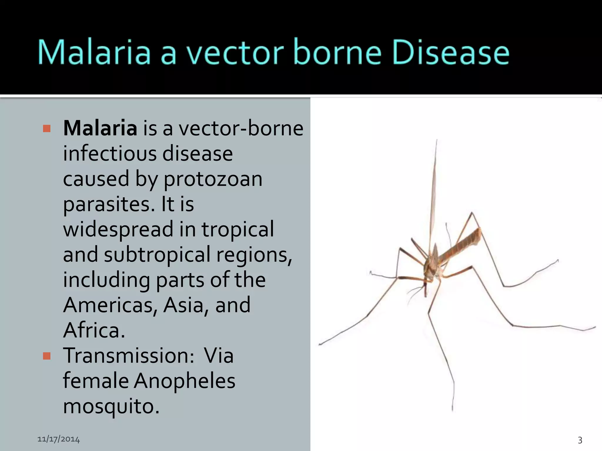 Malaria pediatric | PPTX