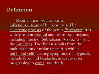 Malariappt 110313054746-phpapp01 | PPT