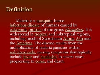 Malaria | PPT