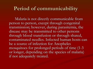 Malaria | PPT