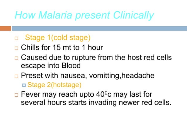 Malaria ppt | PPTX | Infectious Diseases | Diseases and Conditions