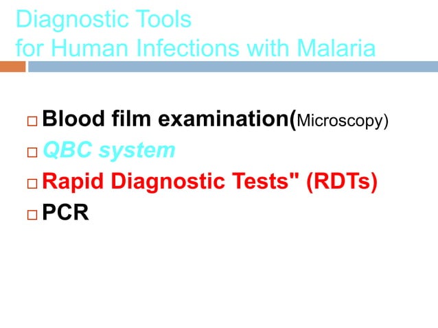 Malaria ppt | PPTX | Infectious Diseases | Diseases and Conditions