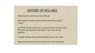 Malaria ppt | PPTX
