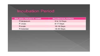 Malaria ppt | PPTX