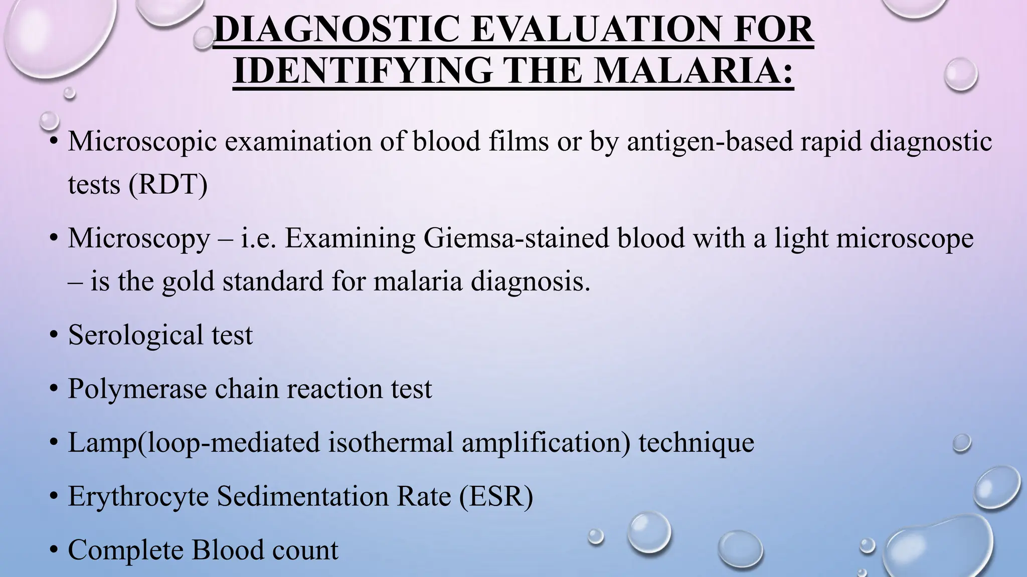 MALARIA PPT.pptx A road to read the Malaria and its Effects to our body ...