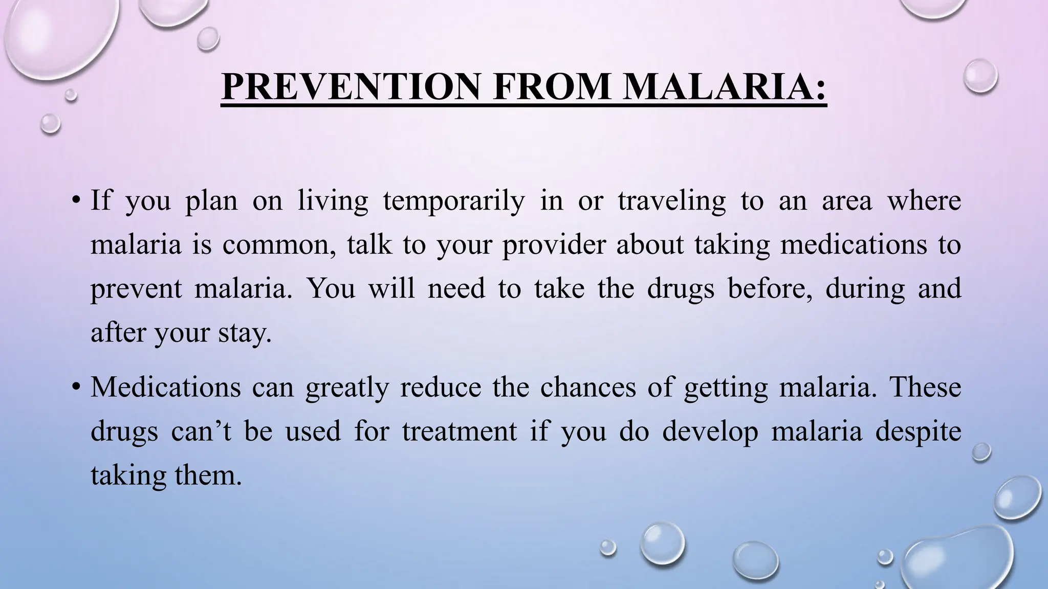 MALARIA PPT.pptx A road to read the Malaria and its Effects to our body ...