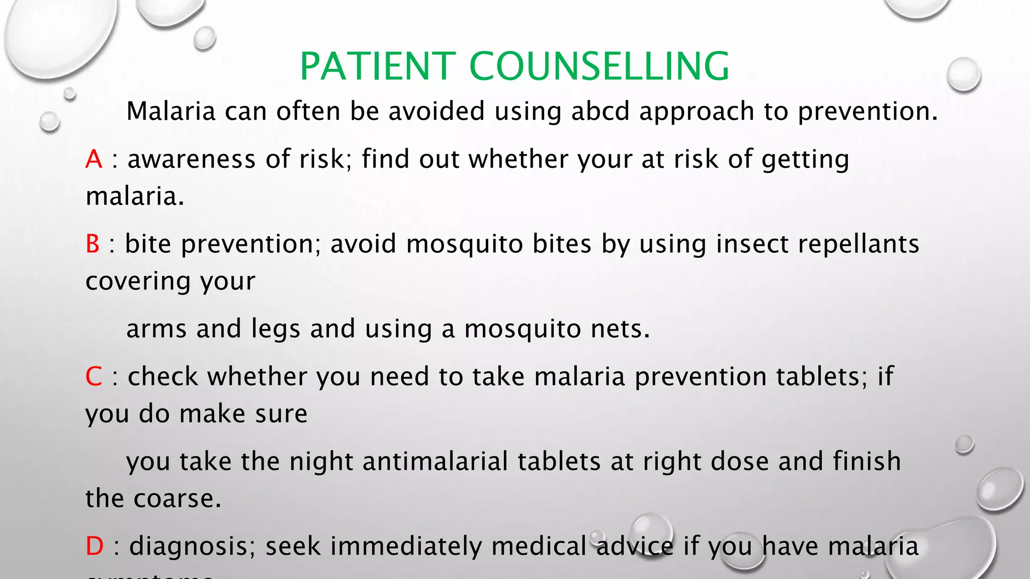 CASE PRESENTATION OF MALARIA | PPTX