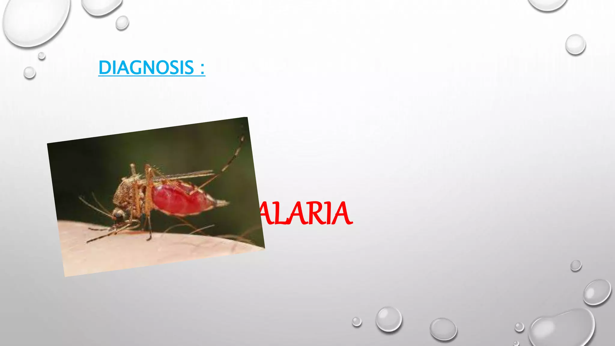 CASE PRESENTATION OF MALARIA | PPTX