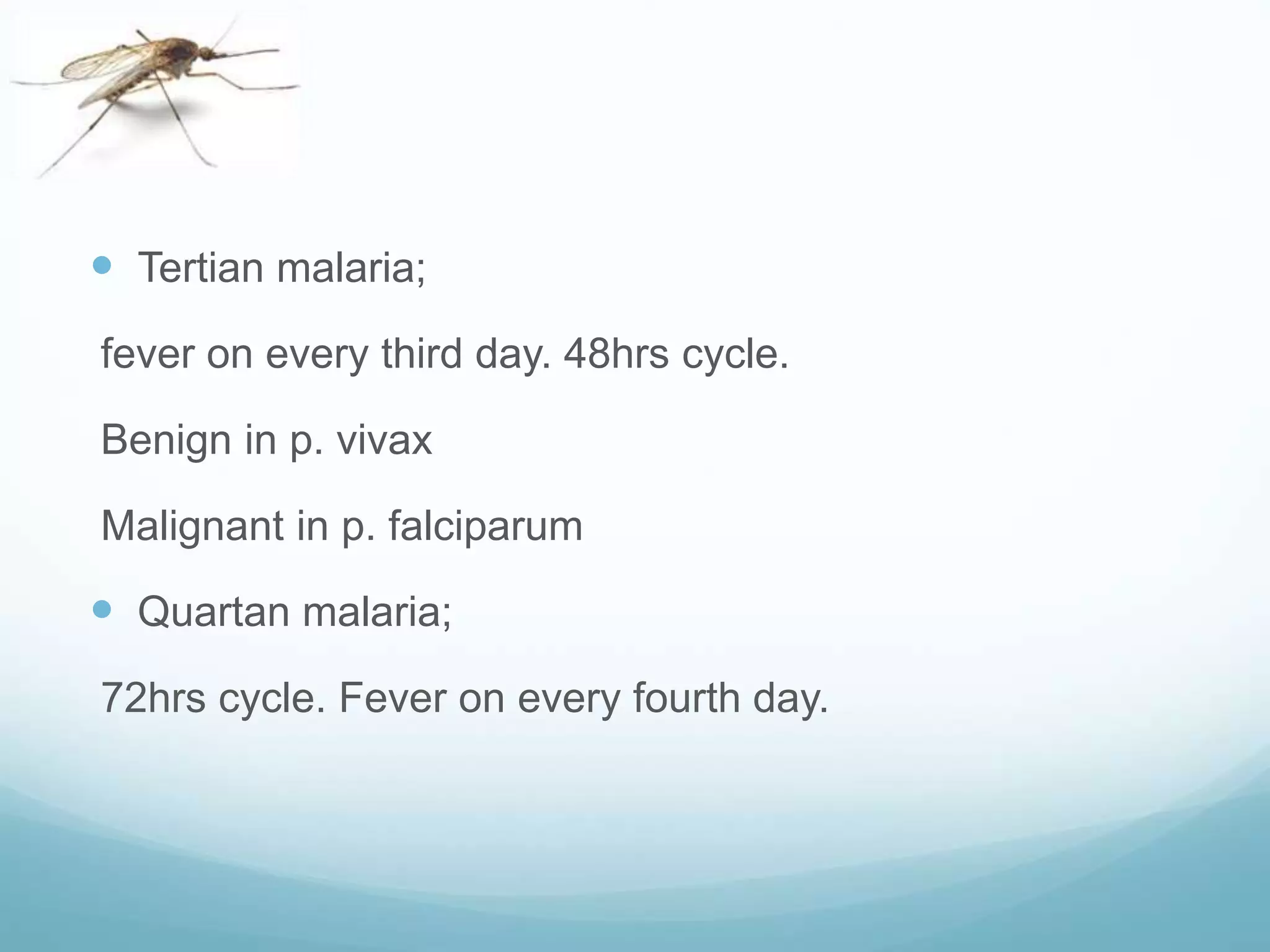 Malaria presentation | PPTX