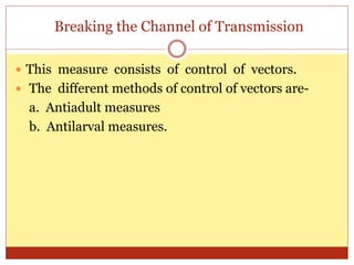 Malaria prevention | PPTX