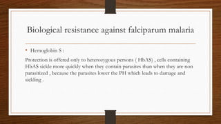 Malaria resistance | PPT