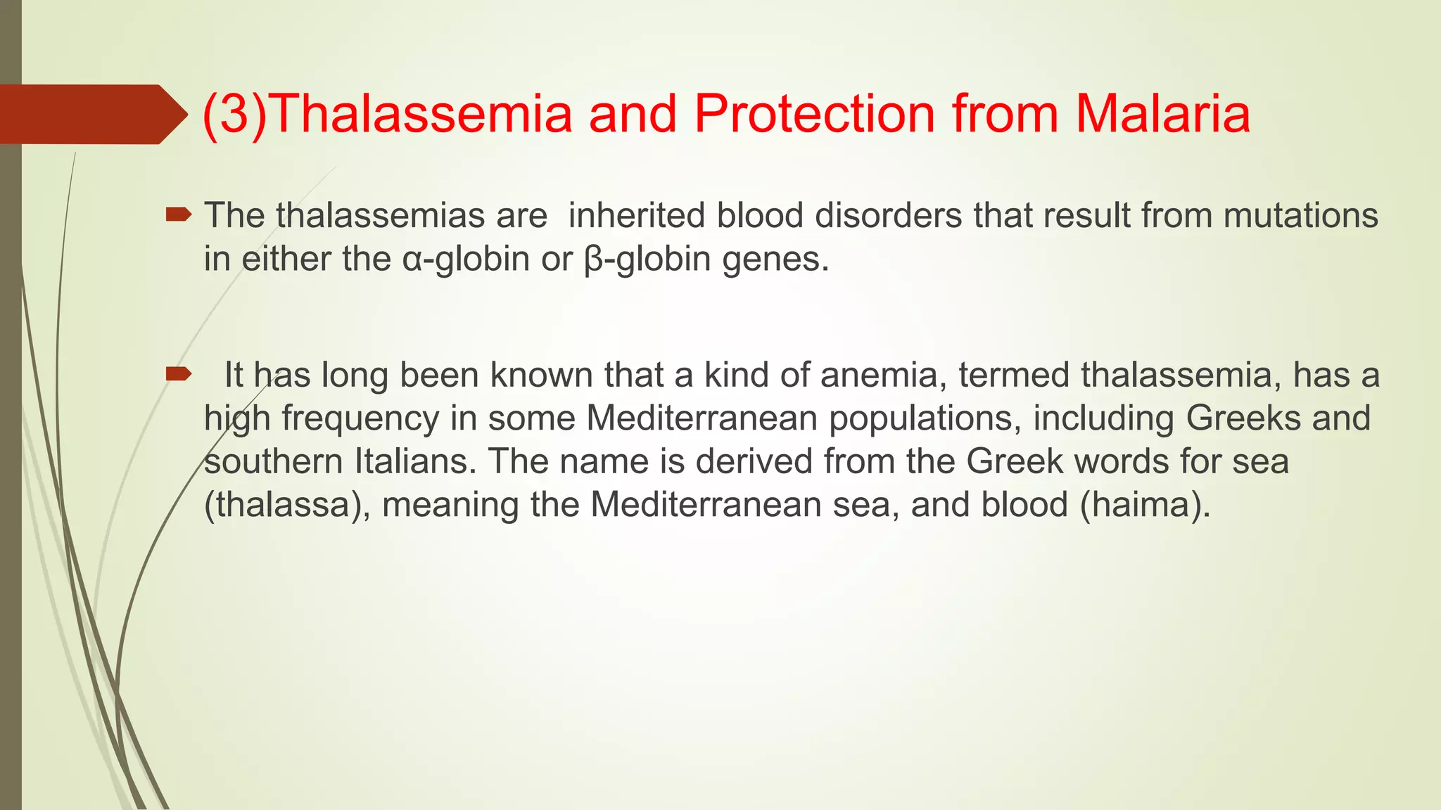 Malaria resistance " Resistance to Malaria" | PPT
