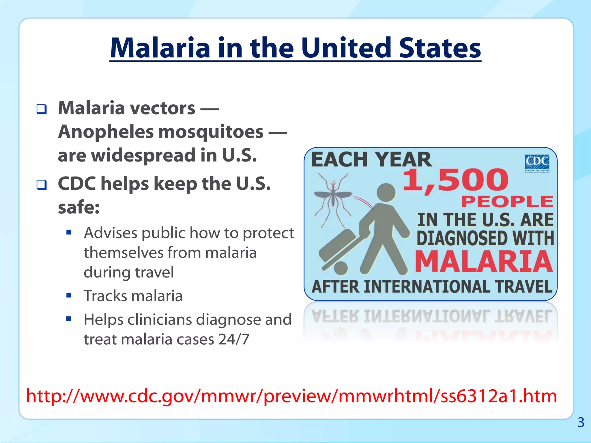 CDC's Malaria Program and Priorities | PDF | Infectious Diseases ...