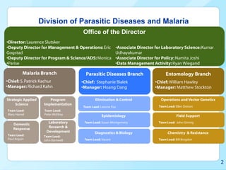 CDC's Malaria Program and Priorities | PDF