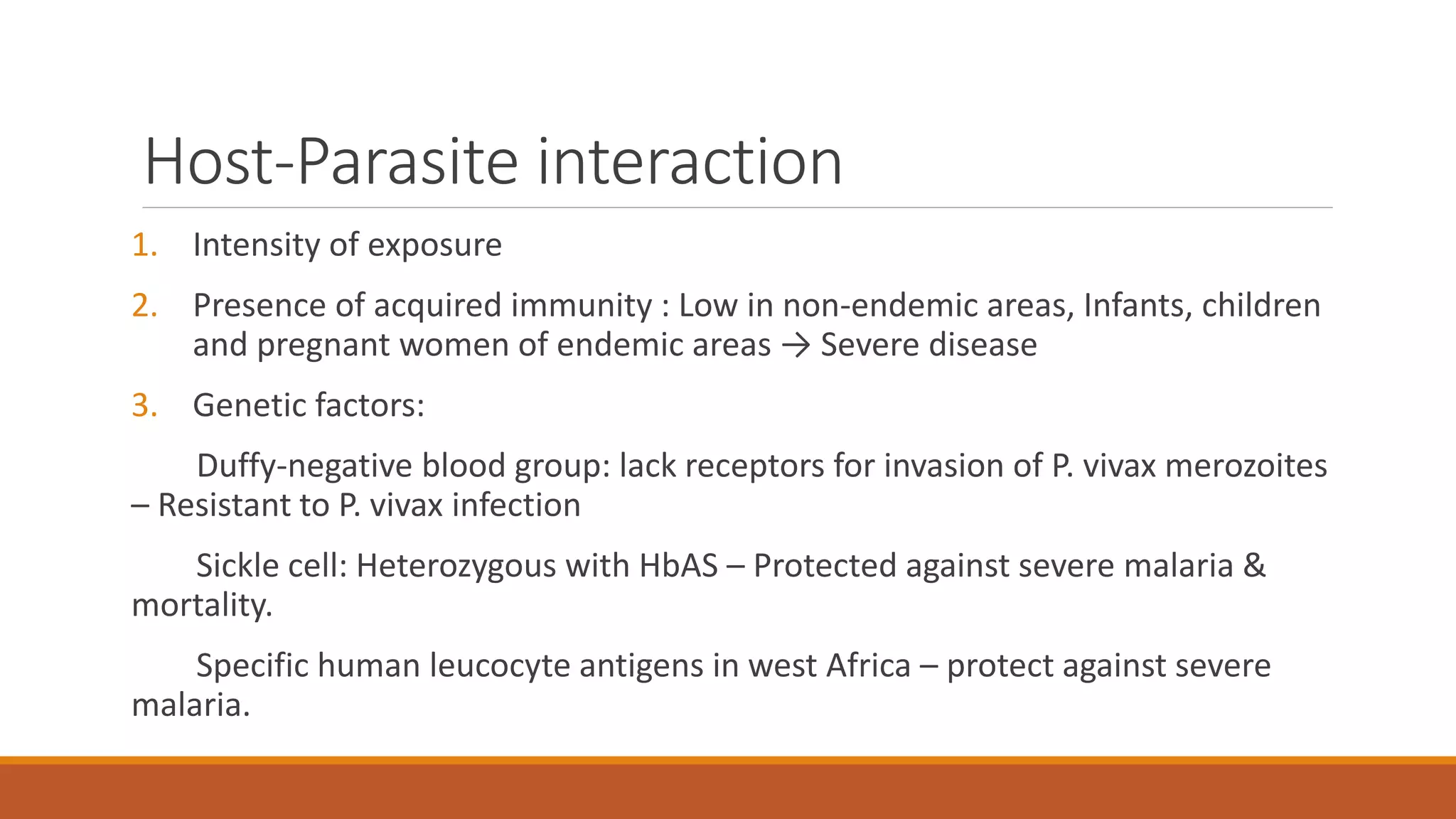 Malaria - Pathophysiology, Life-cycle | PPTX