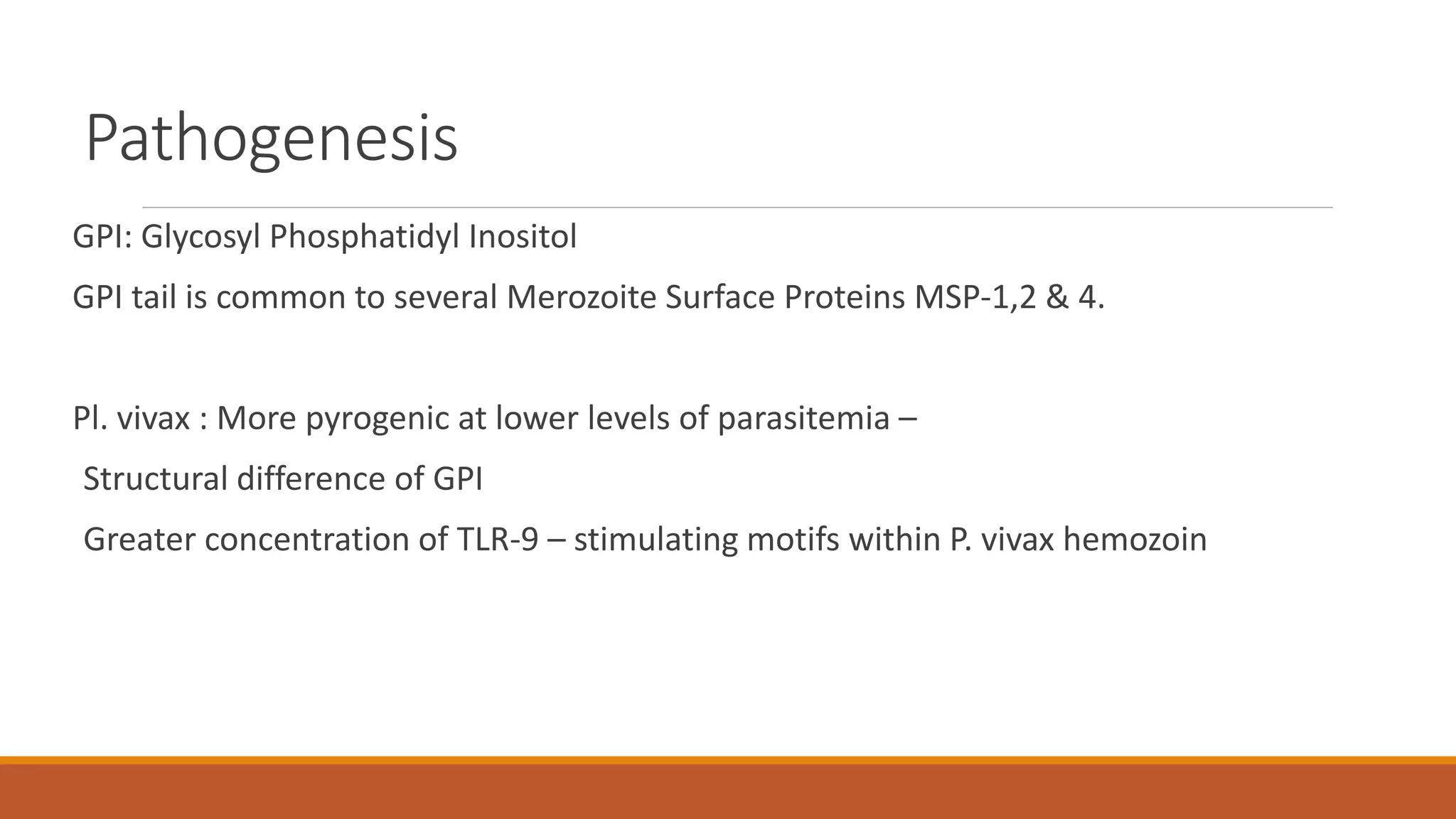 Malaria - Pathophysiology, Life-cycle | PPTX