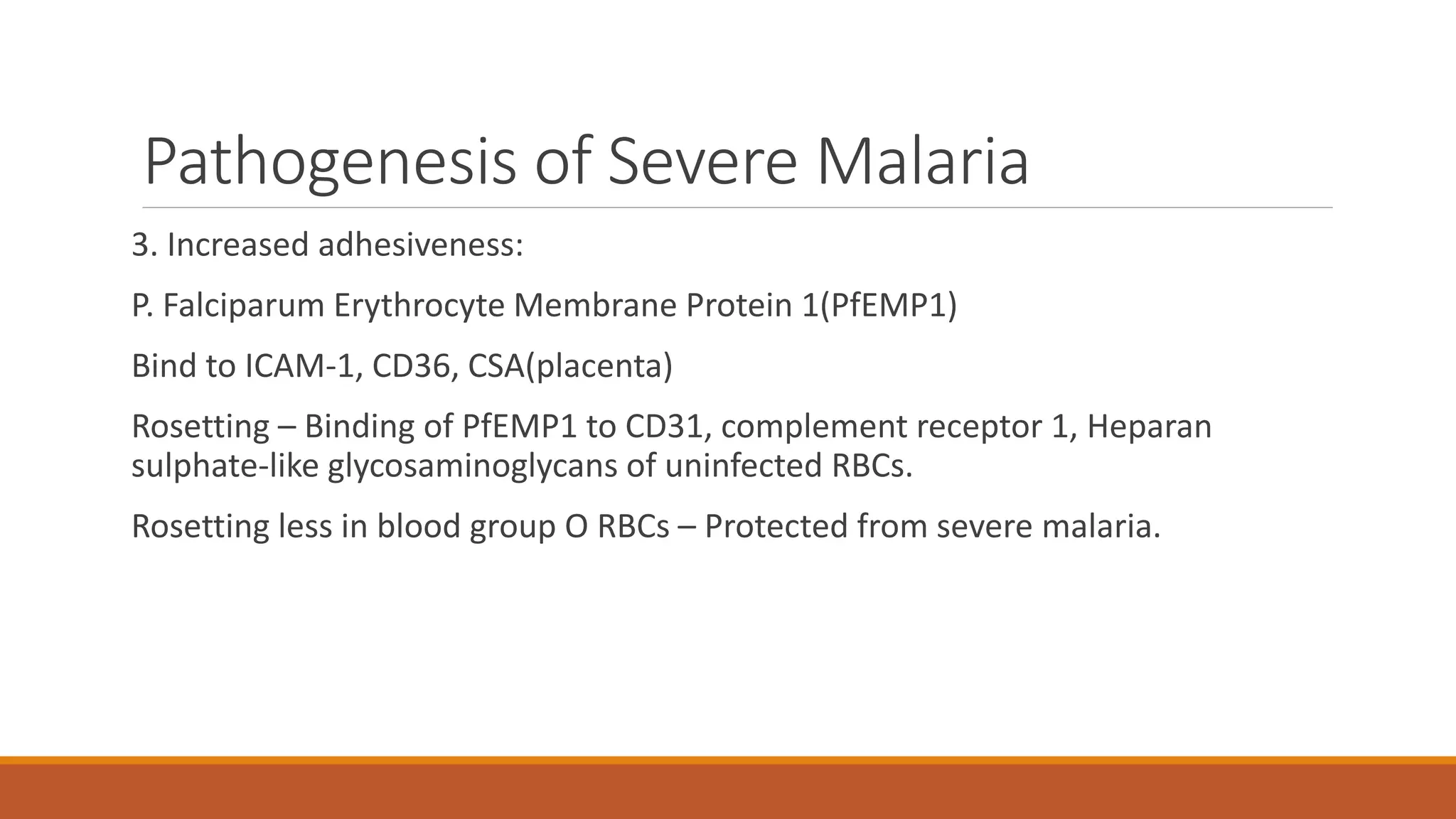 Malaria - Pathophysiology, Life-cycle | PPTX