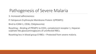 Malaria - Pathophysiology, Life-cycle | PPTX