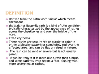 Malar rash | PPTX