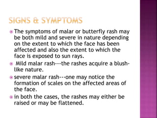Malar rash | PPTX