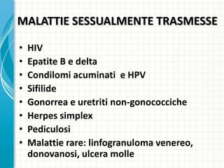 Malattie sessualmente trasmesse | PPTX