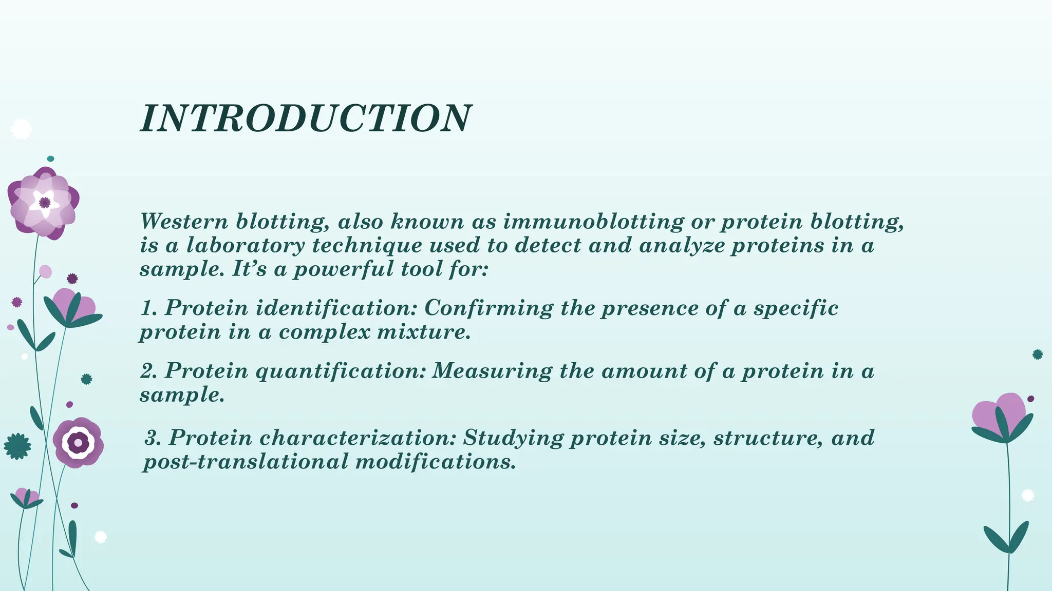 Western blotting purification of antibodies -immunology | PPTX