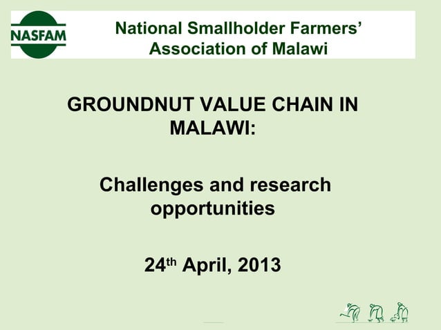 Malawi desk review groundnut value chain | PPT | Agriculture | Industries