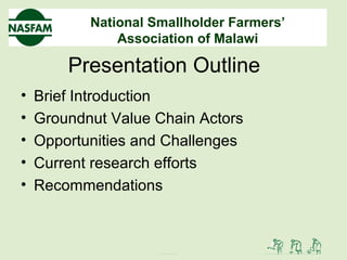 Malawi desk review groundnut value chain | PPT