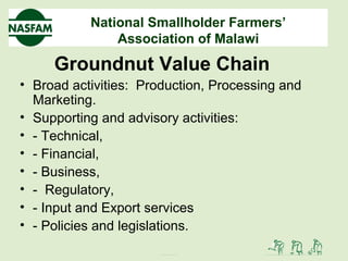 Malawi desk review groundnut value chain | PPT