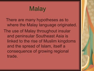 Malay | PPT | Religion & Spirituality