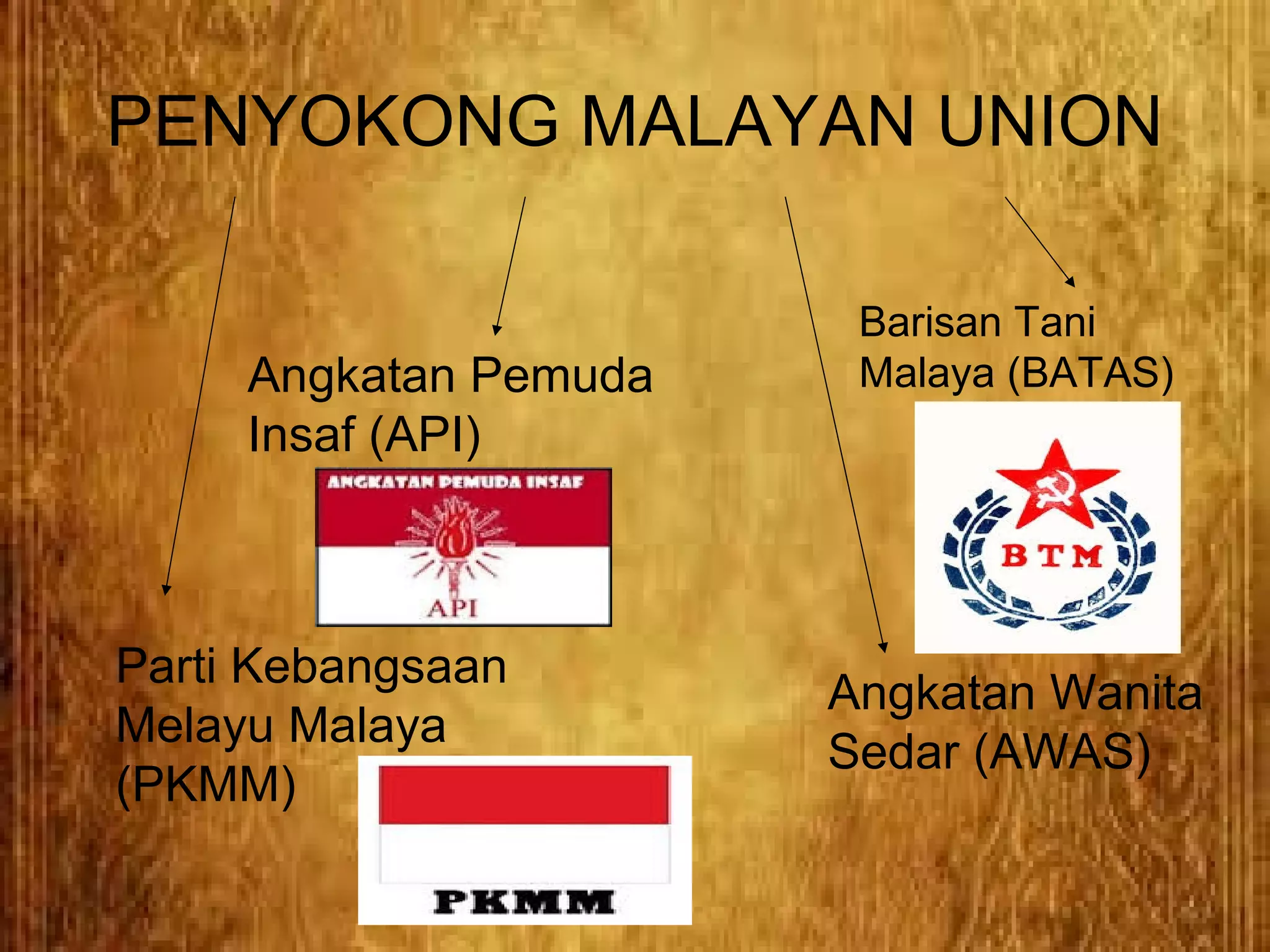 Malayan union | PPT