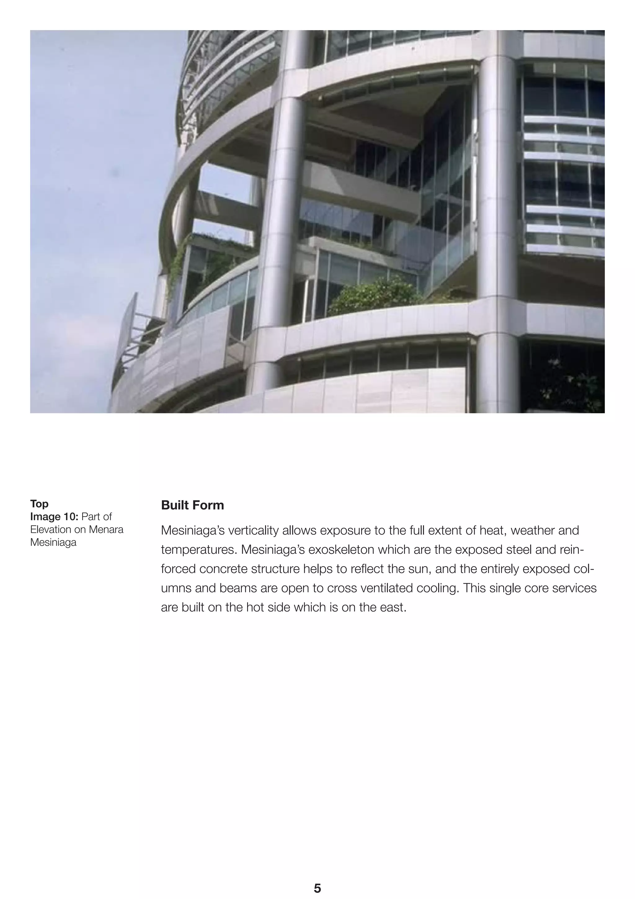 Menara Mesiniaga Building Science Report | PDF