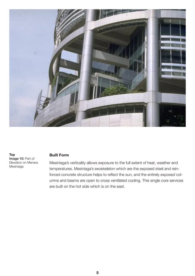 Menara Mesiniaga Building Science Report | PDF | Landscaping | Home ...