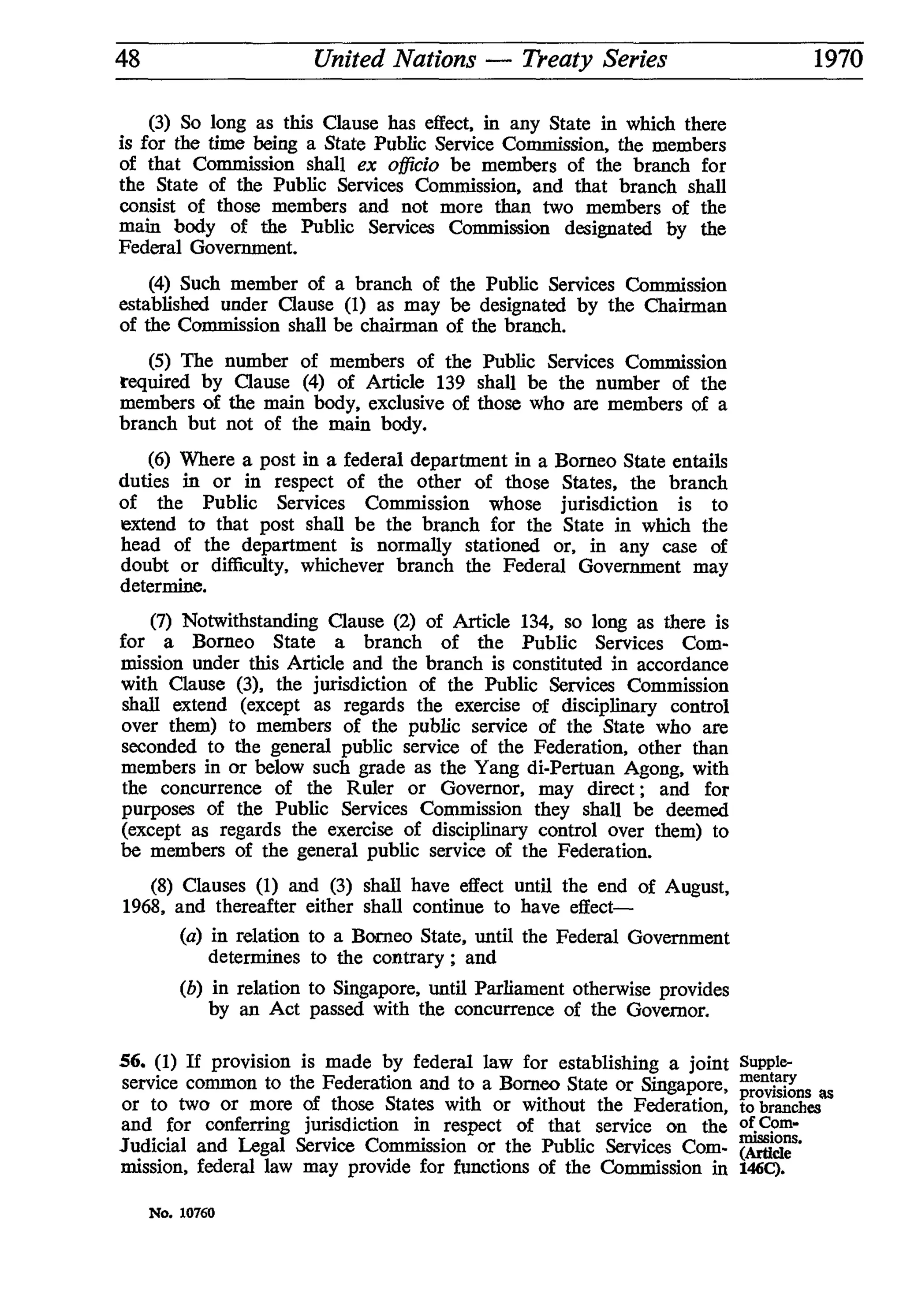 Malaysia Agreement 1963 | PDF