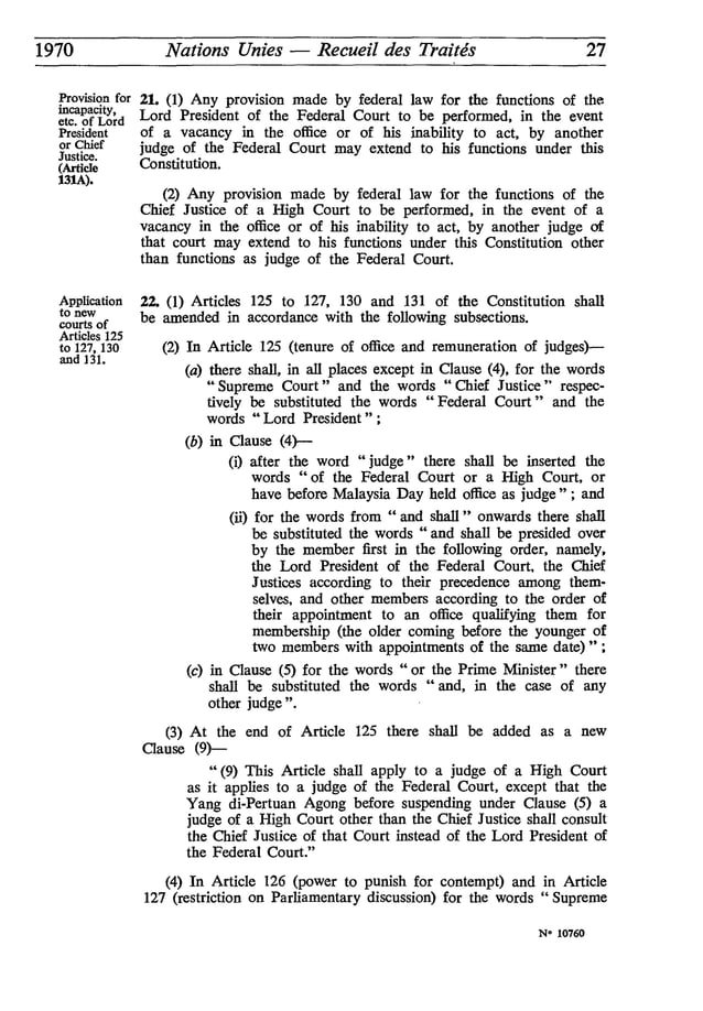 Malaysia Agreement 1963 | PDF