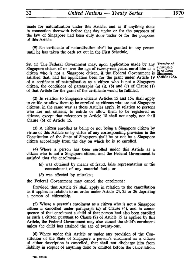 Malaysia Agreement 1963 | PDF