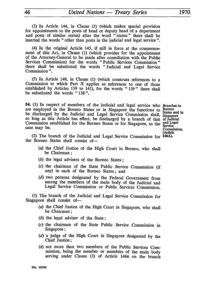 Malaysia Agreement 1963 | PDF
