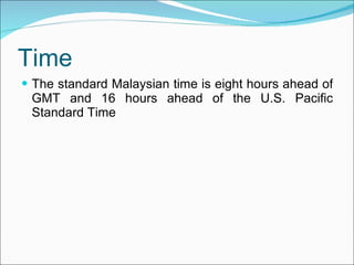 Malaysia At A Glance | PPT